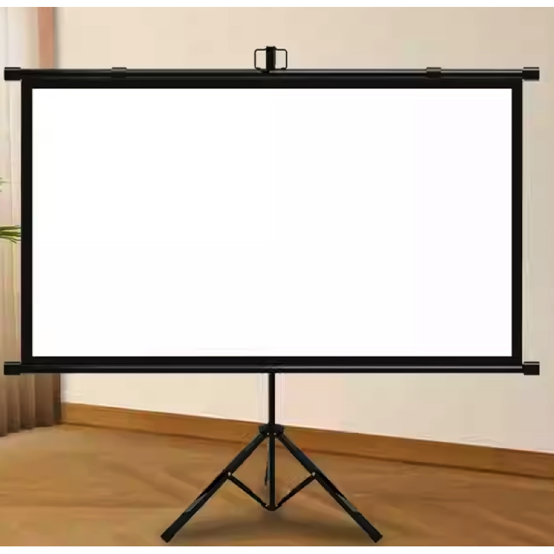 Telón Mural de Proyector Portátil 100 pulgadas (Gris Fibra Telón ...